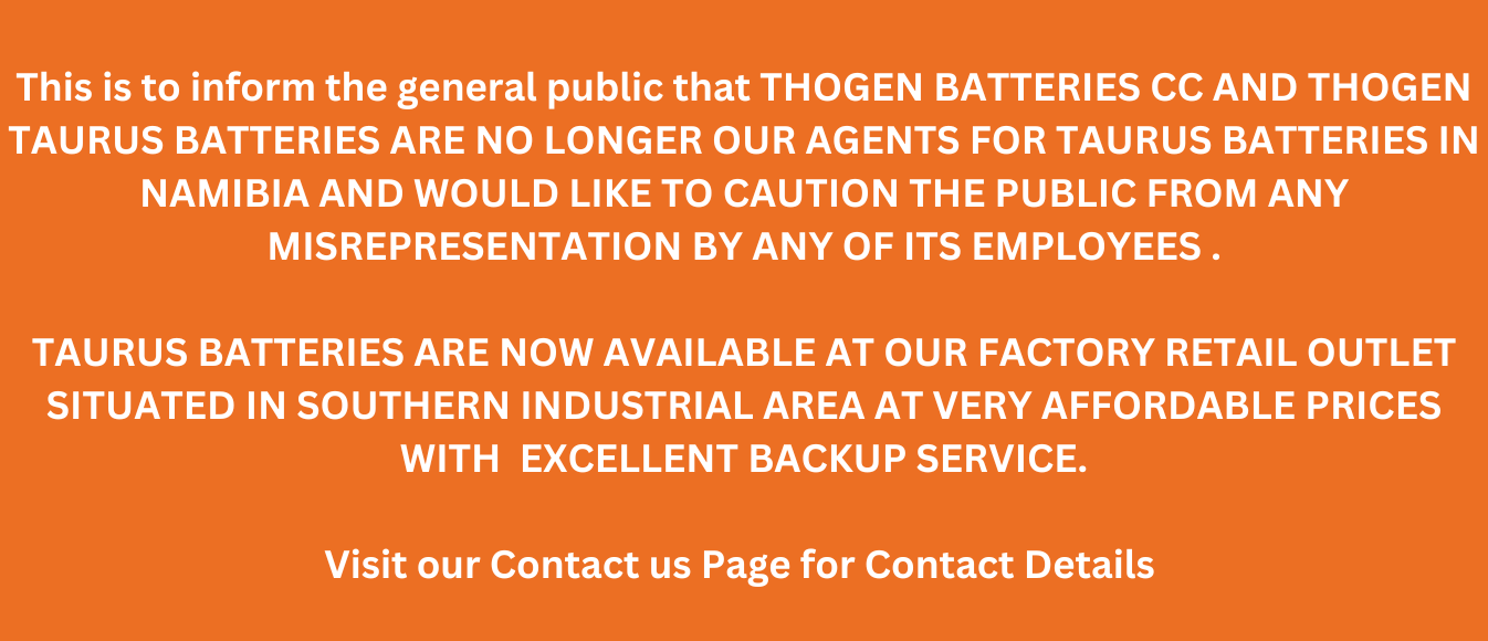 Taurus Batteries