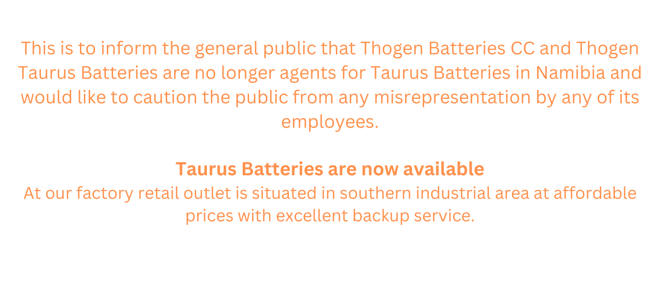 Battery Care – Taurus Batteries